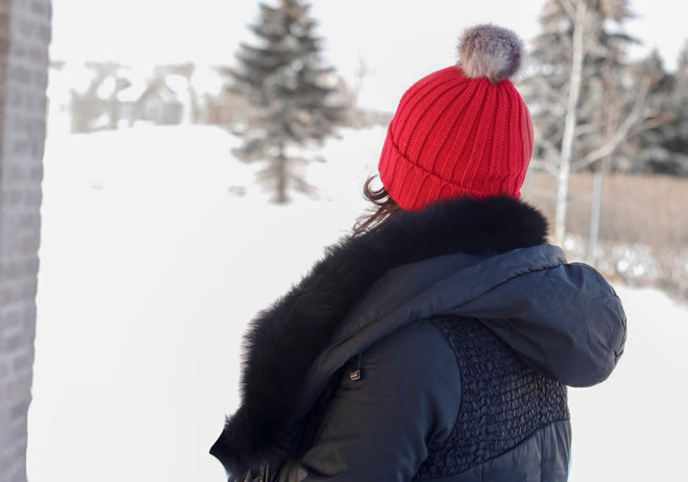 Winter Style: Wearing bright red • Citrus Love - A Podcast for Mamas